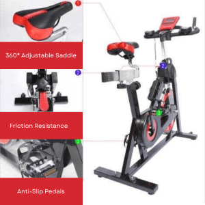 Buy Commercial Exercise Bike - S-5000 - Fully Assembled - InTheMarket.ie